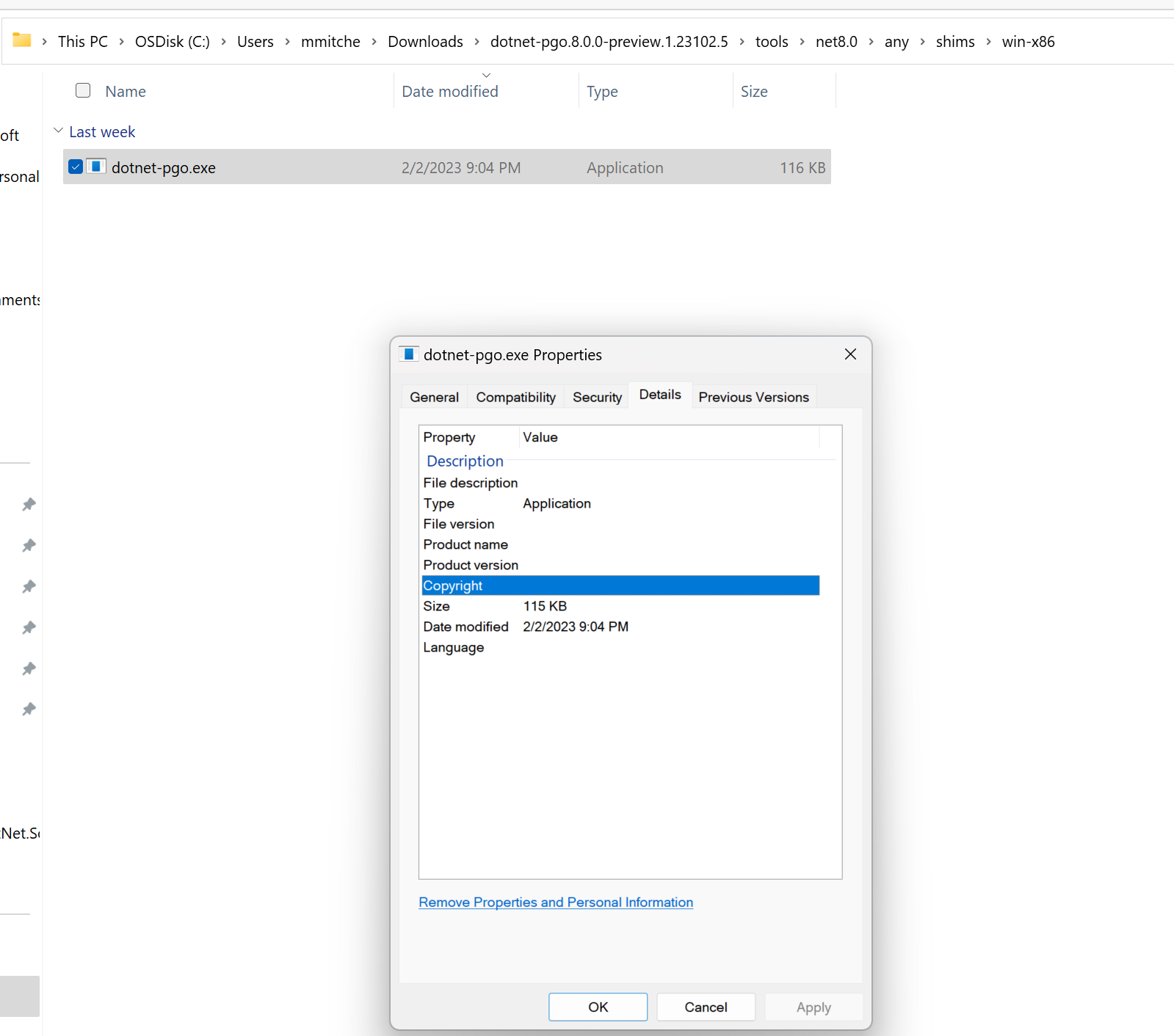 Missing copyright header in some runtime binaries · Issue #81600 · dotnet/runtime · GitHub