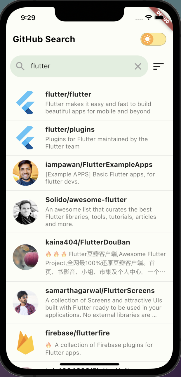 GitHub - mqkotoo/yumemi_flutter_repo_search: 株式会社ゆめみのflutterエンジニアコーディングテスト課題