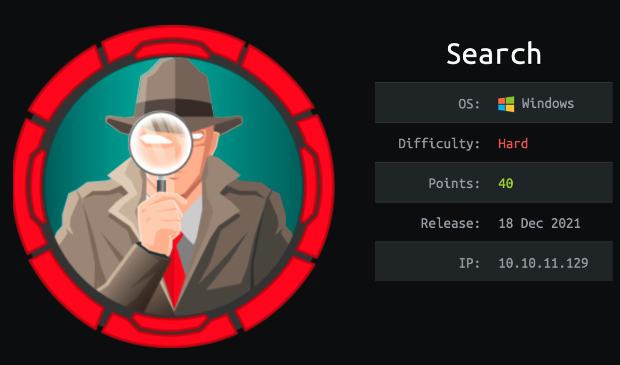 GitHub - 0xaniketB/HackTheBox-Search