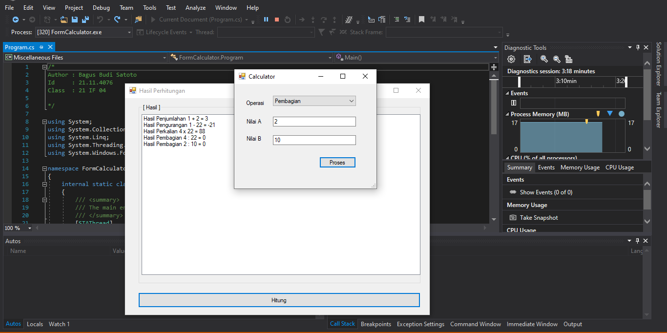 GitHub - bagussatoto/Tugas-8-Delegasi-dan-Event: Tugas Pertemuan 8 ...