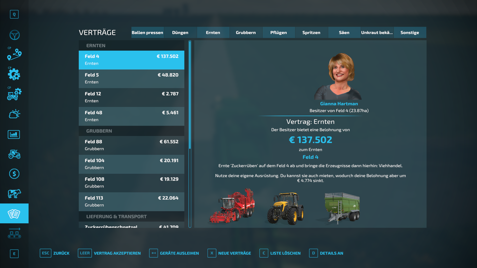 Wrong Mission Vehicles · Issue #37 · Mmtrx/FS22_BetterContracts · GitHub