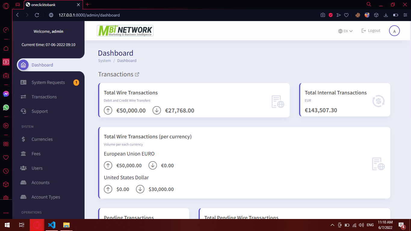 GitHub - MedYacinMechi/BankingCore-Laravel: This is a Full-Stack ...