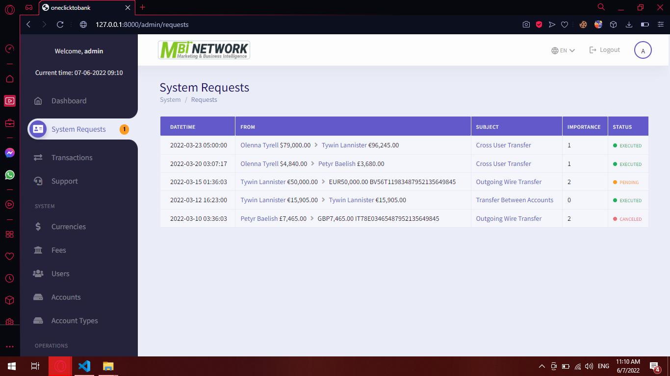 GitHub - MedYacinMechi/BankingCore-Laravel: This is a Full-Stack ...
