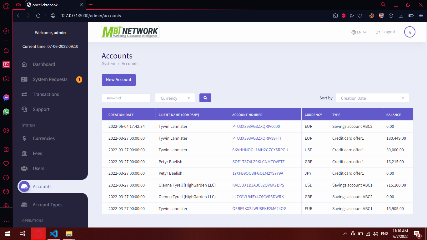 GitHub - MedYacinMechi/BankingCore-Laravel: This is a Full-Stack project of a banking core that ...