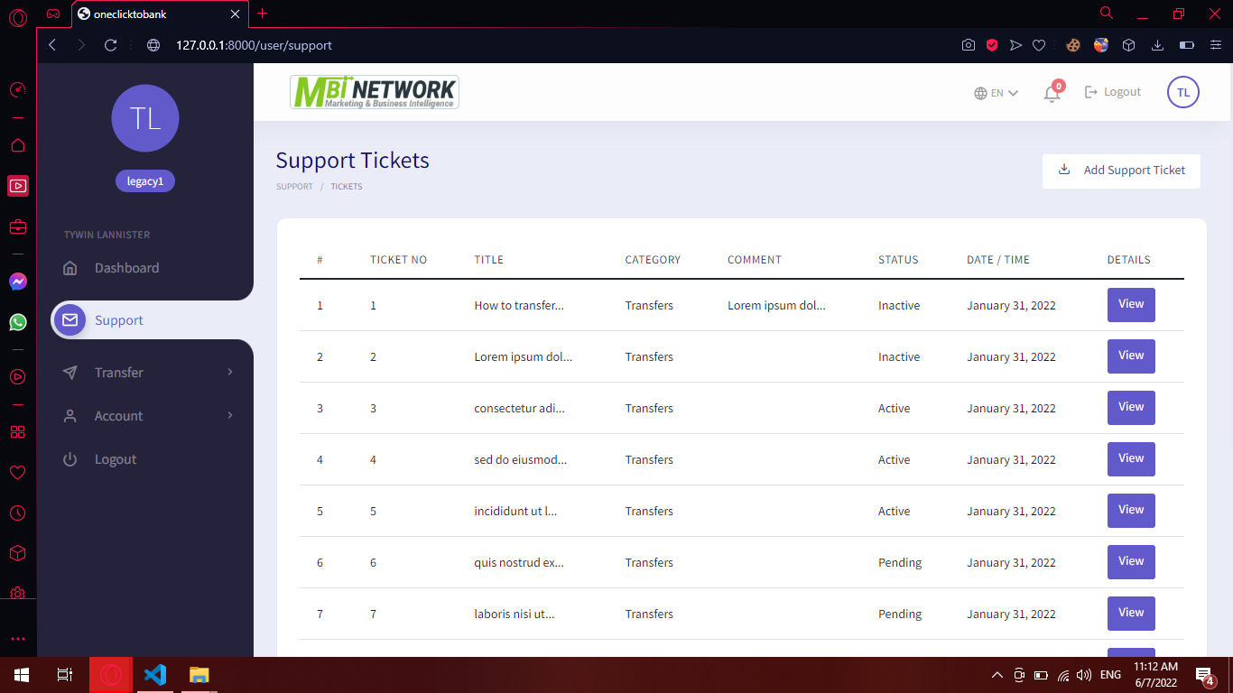 GitHub - MedYacinMechi/BankingCore-Laravel: This is a Full-Stack ...
