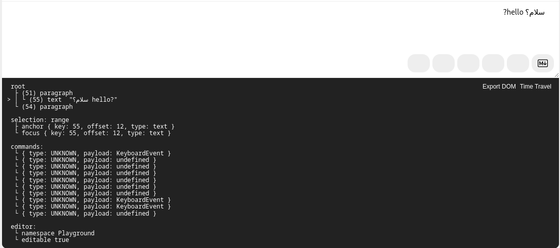 Bug Punctuations Are On The Wrong Side When Mixing Inline Ltr Text In A Rtl Paragraph · Issue