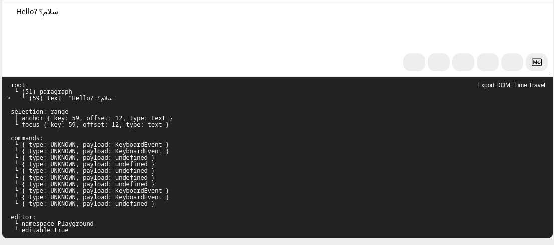 Bug: Punctuations are on the wrong side when mixing inline LTR text in a RTL paragraph · Issue ...