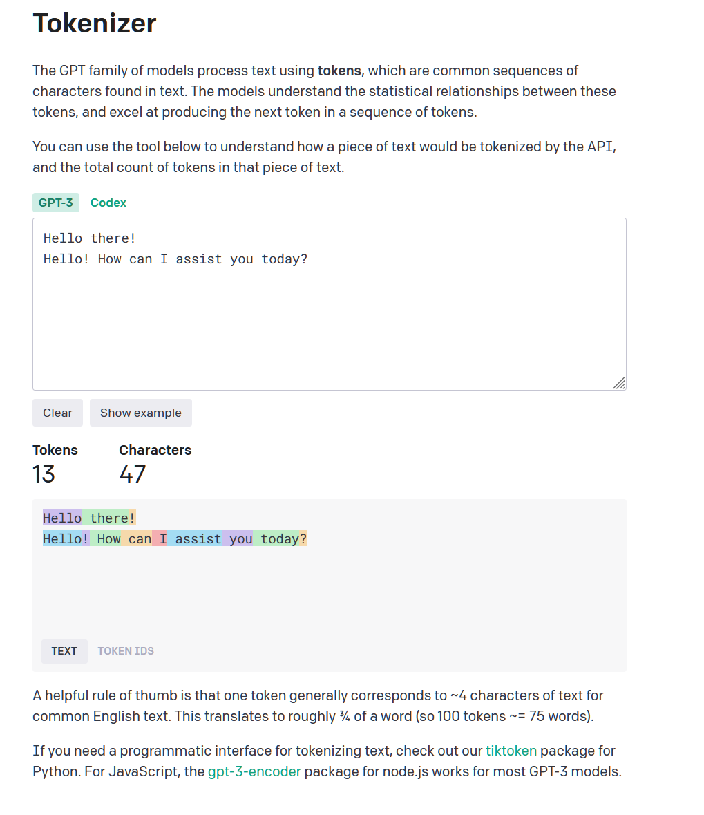How to calculate the length of tokens · Issue #313 · TheoKanning/openai-java · GitHub