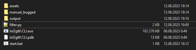 GitHub - QuePast/leagueskeletons: Semi-automated process for extracting League of Legends client ...