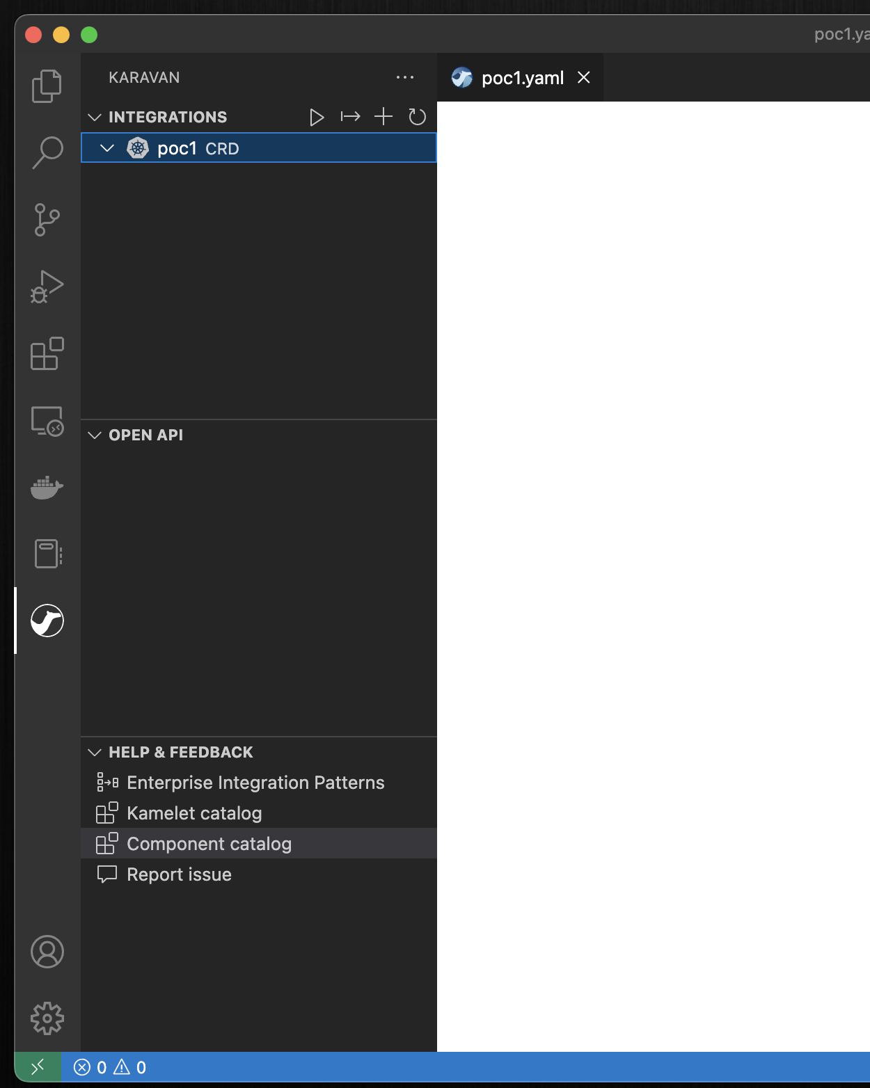Blank White Screen Displayed · Issue 498 · Apachecamel Karavan · Github