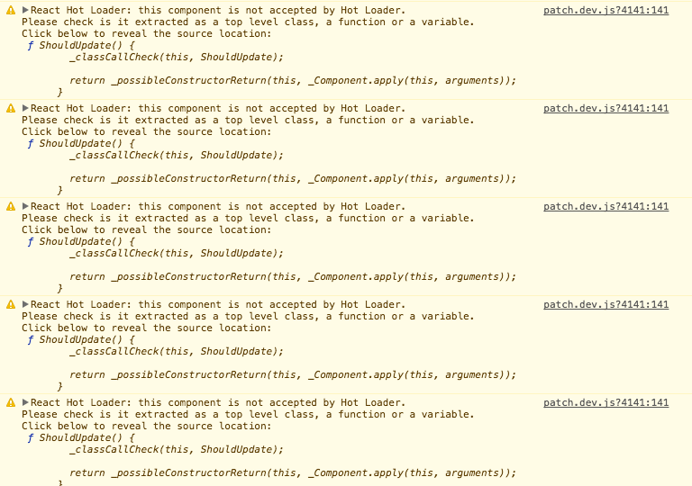 withStyles throws "React Hot Loader: this component is not accepted by Hot Loader." · Issue ...
