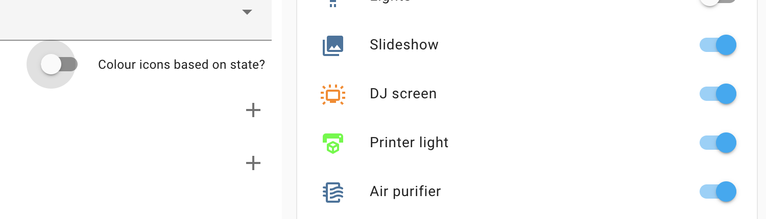 Light icons not respecting state_color: false in entities card · Issue ...