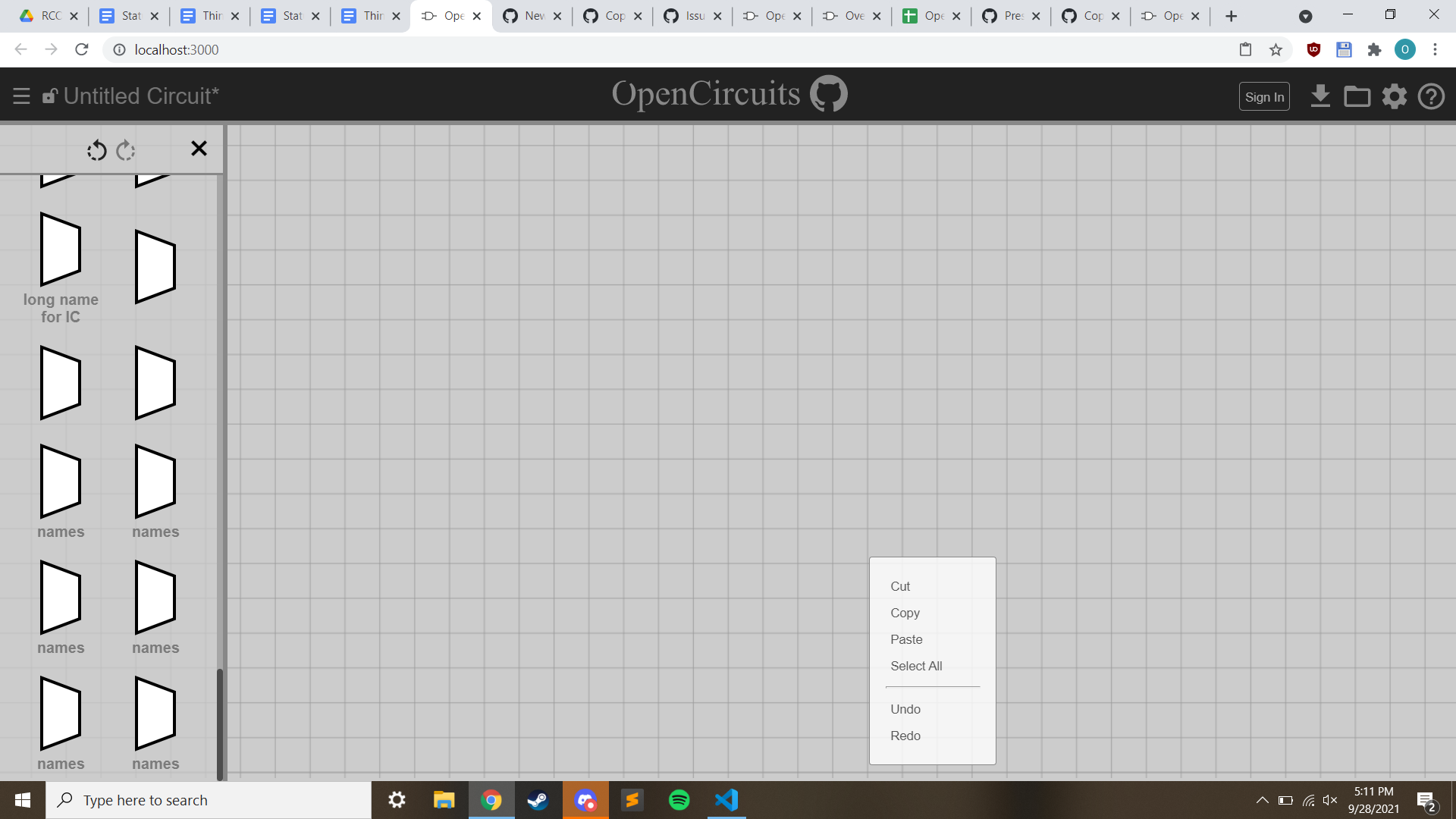 Context menu gets cut off when cursor is near the bottom of the screen · Issue #714 ...