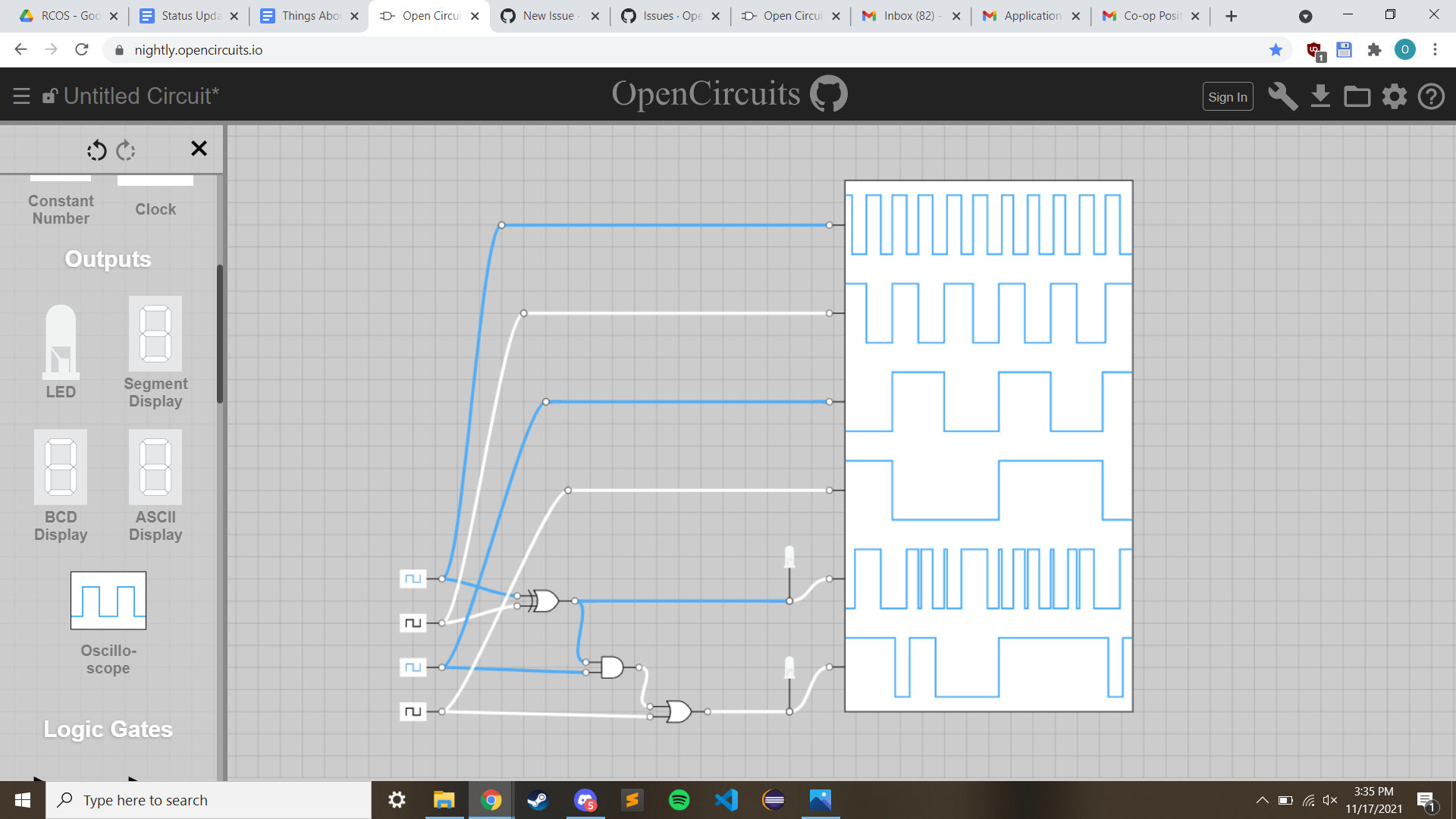 When using the expression to circuit feature, add option to create with clocks set up as a truth ...