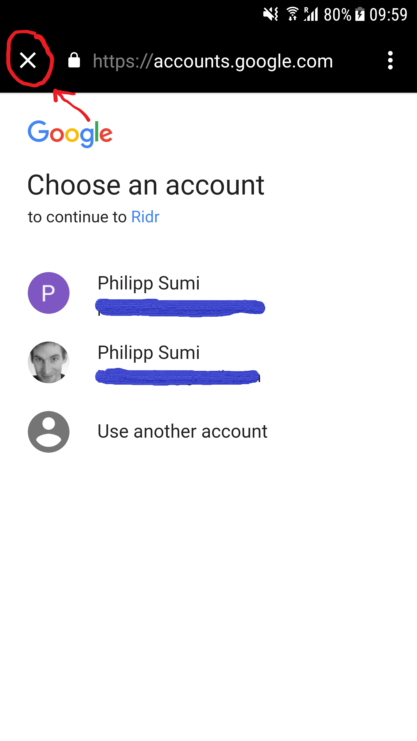Google/Android: Cancelling from account selection doesn't fire event · Issue #217 · xamarin ...