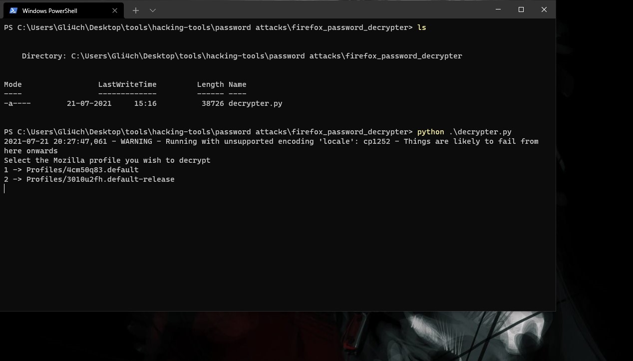 GitHub - Gli4ch6000/Firefox-password-finder: This is a python tool which finds the stored ...