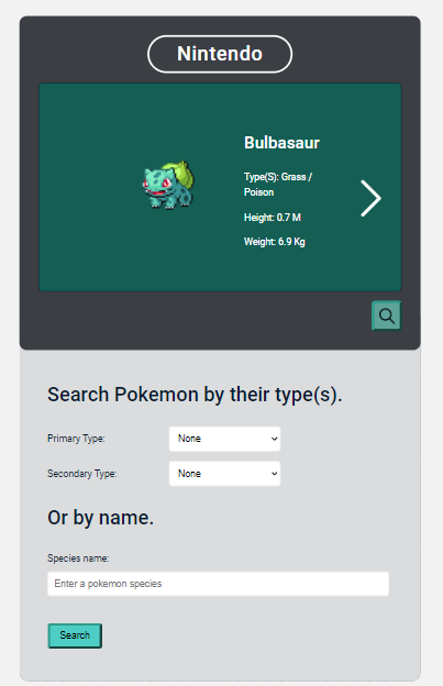 GitHub - wteo/firstGenPokedex: Get to know more about the original 151 Pokemon here. With ...