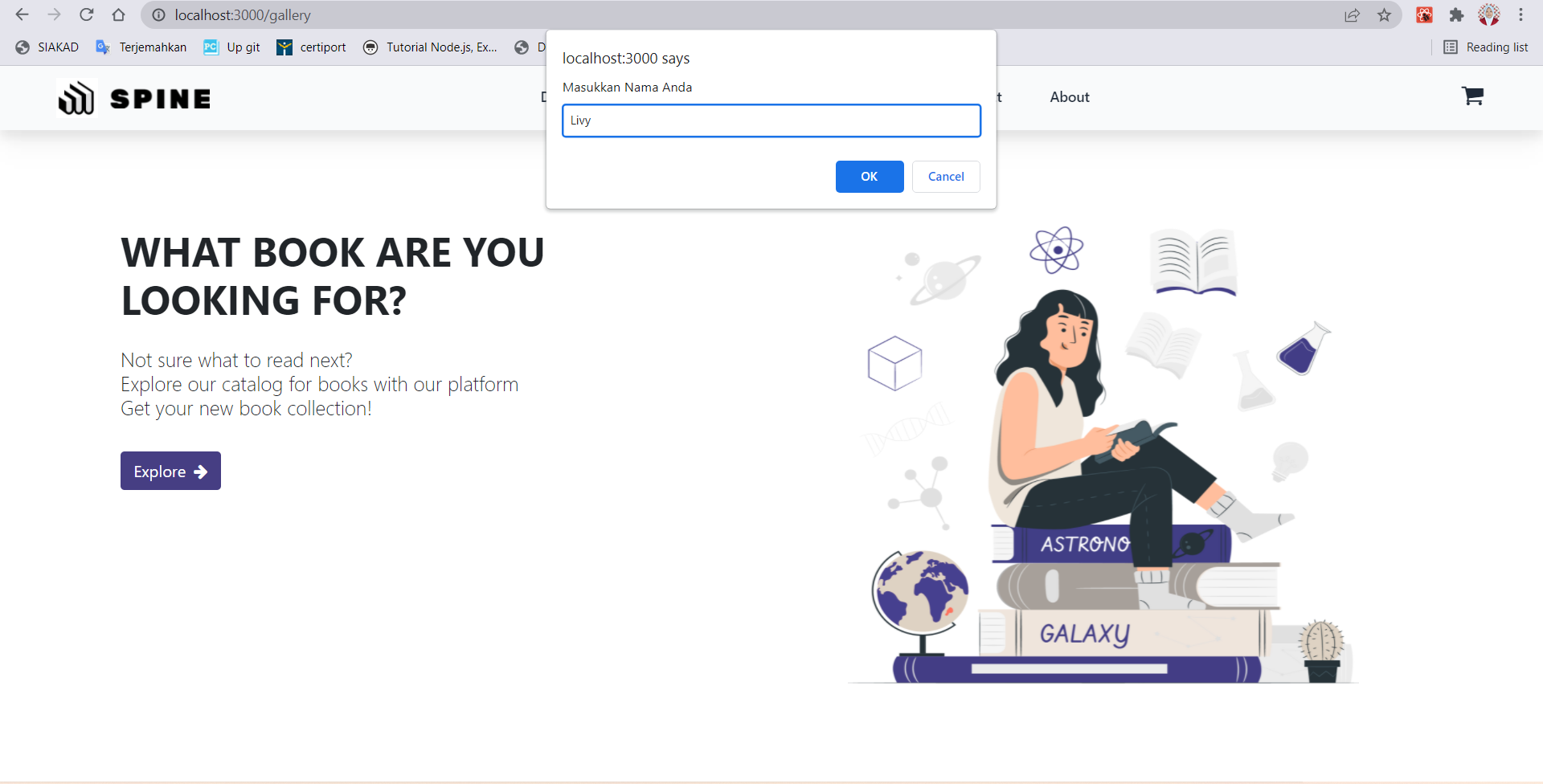 GitHub - Fadillaratna/Bookstore-React-Js
