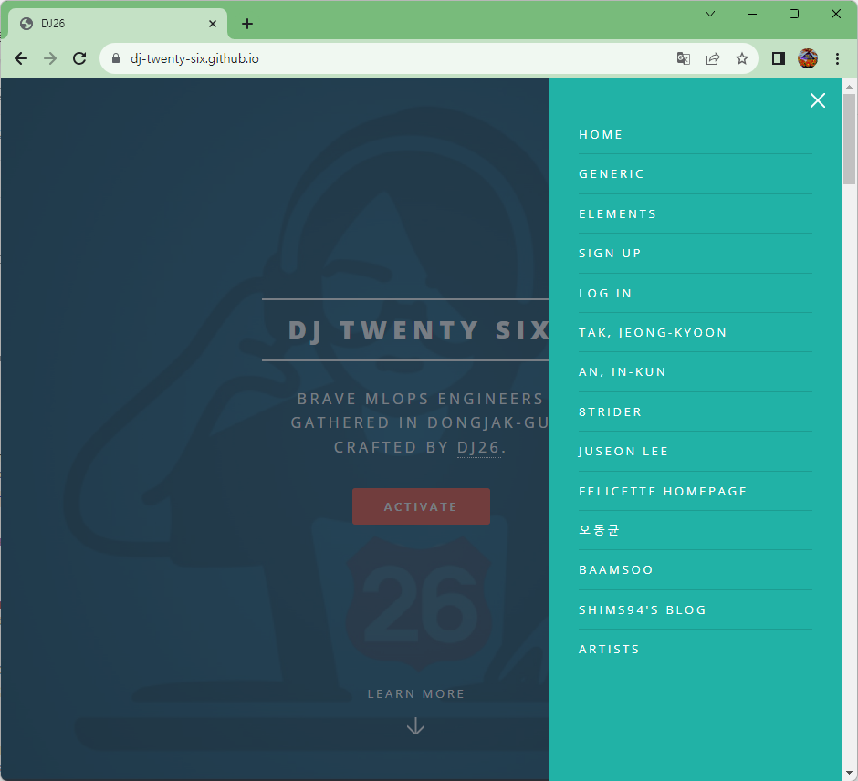 [homework] 배포한 PIP 및 HOMEPAGE 제출 · Issue #16 · dj-twenty-six/101 · GitHub