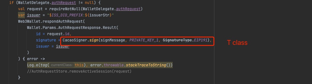 Web3Wallet.respondAuthRequest params · Issue #629 · WalletConnect/WalletConnectKotlinV2 · GitHub