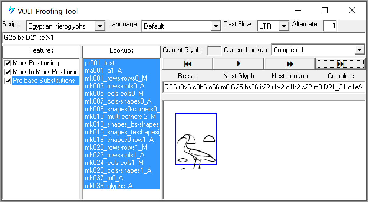Egyptian Hieroglyphics : GPOS mkmk lookup context exception is not honored · Issue #2558 ...