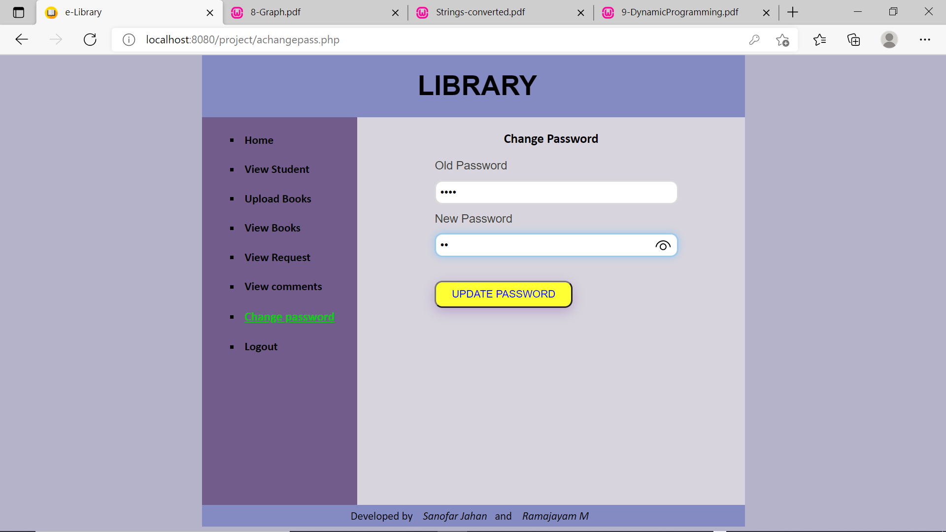GitHub - SanofarJahan/E-Library-Management-System: This website ...