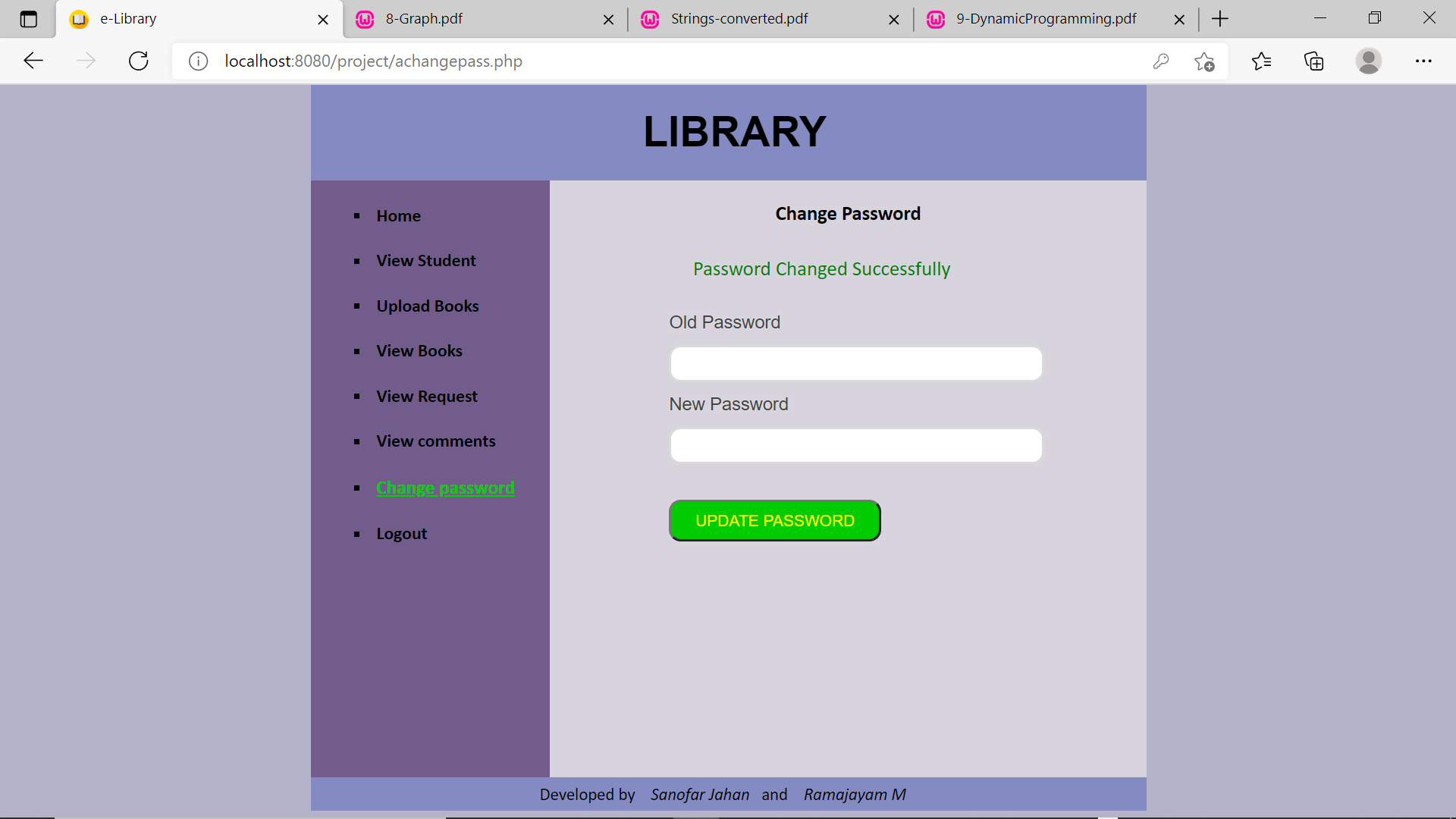 GitHub - SanofarJahan/E-Library-Management-System: This website ...