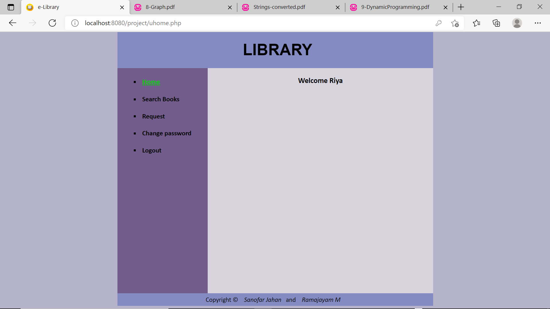 GitHub - SanofarJahan/E-Library-Management-System: This website ...