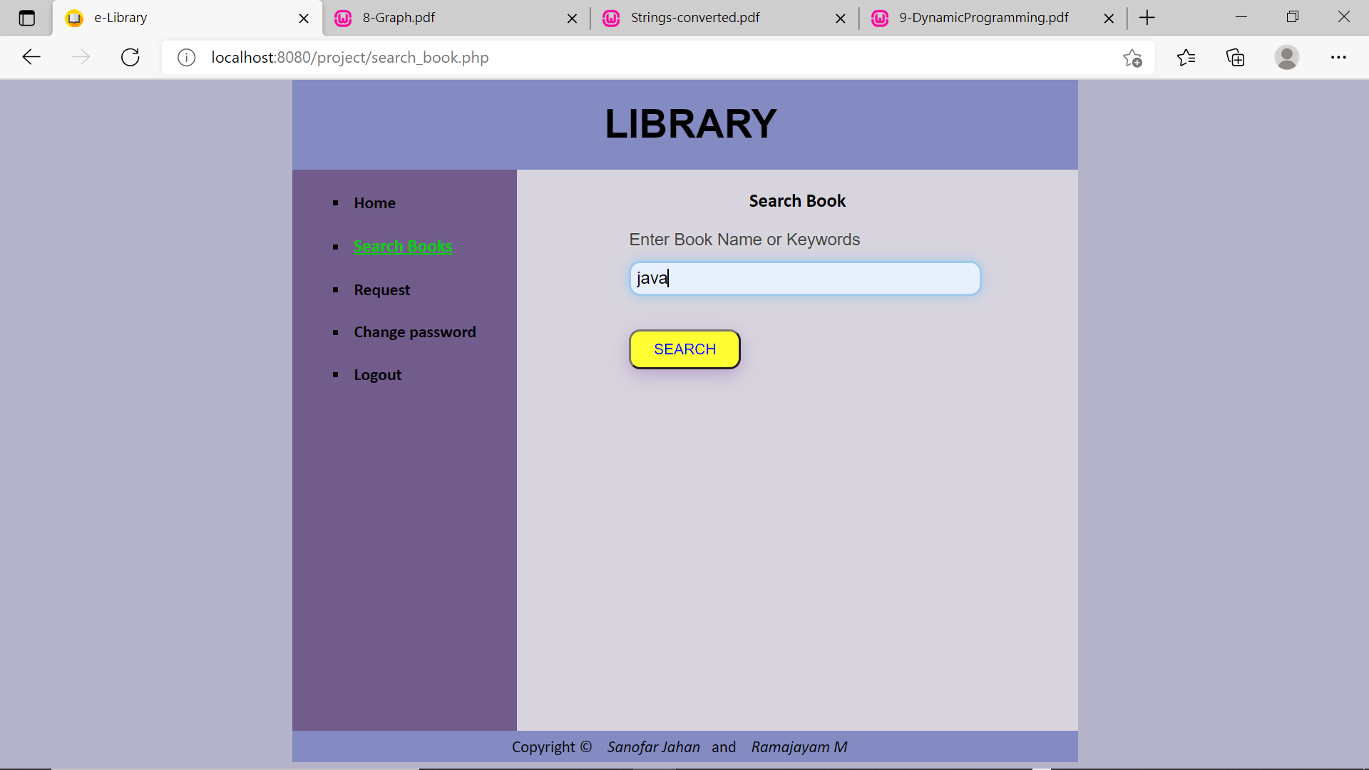 GitHub - SanofarJahan/E-Library-Management-System: This website ...