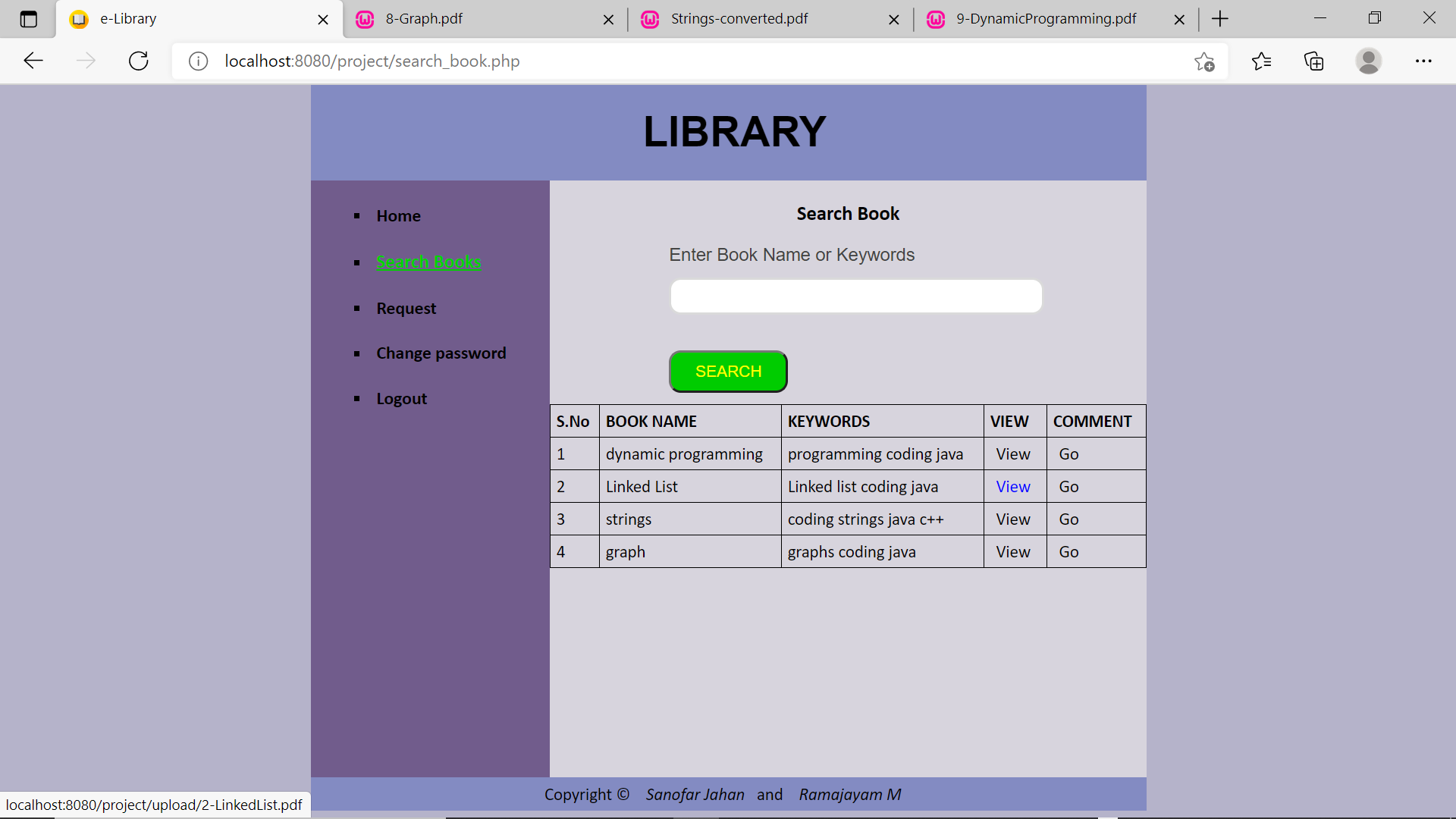 GitHub - SanofarJahan/E-Library-Management-System: This website ...