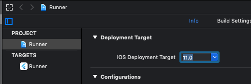 iOS deployment target override · Issue #48148 · flutter/flutter · GitHub