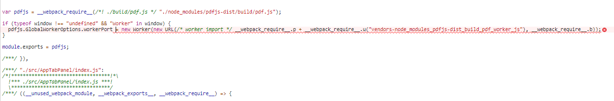 Pdfjsglobalworkeroptions Undefined In Webpackjs File Using Pdfjs Distwebpack Import · Issue 