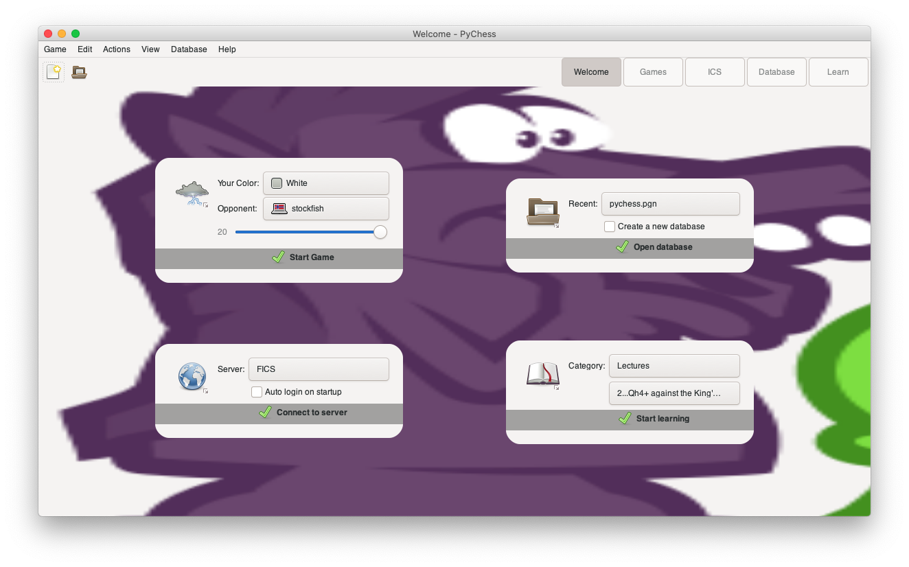 Make PyChess work on OSX · Issue #1757 · pychess/pychess · GitHub
