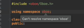 Indexer error: "can't resolve namespace 'oboe'" when adding Oboe to existing project · Issue ...