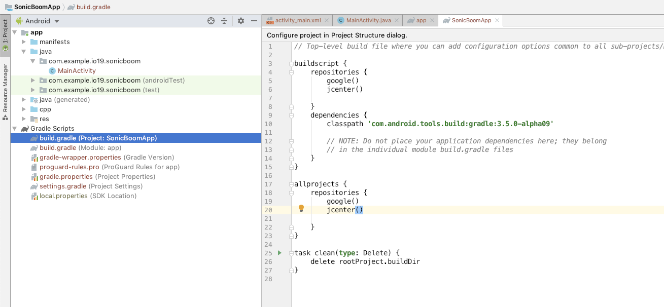 Error computing CMake server result · Issue #391 · google/oboe · GitHub