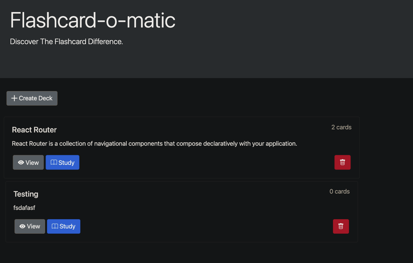 GitHub - avinaj09/Flashcard-Project