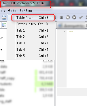 Shortcut overwrite · Issue #195 · HeidiSQL/HeidiSQL · GitHub