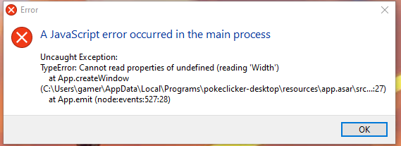 uncaught exception cannot read properties of undefined(reading width) · Issue #289 · Ephenia ...