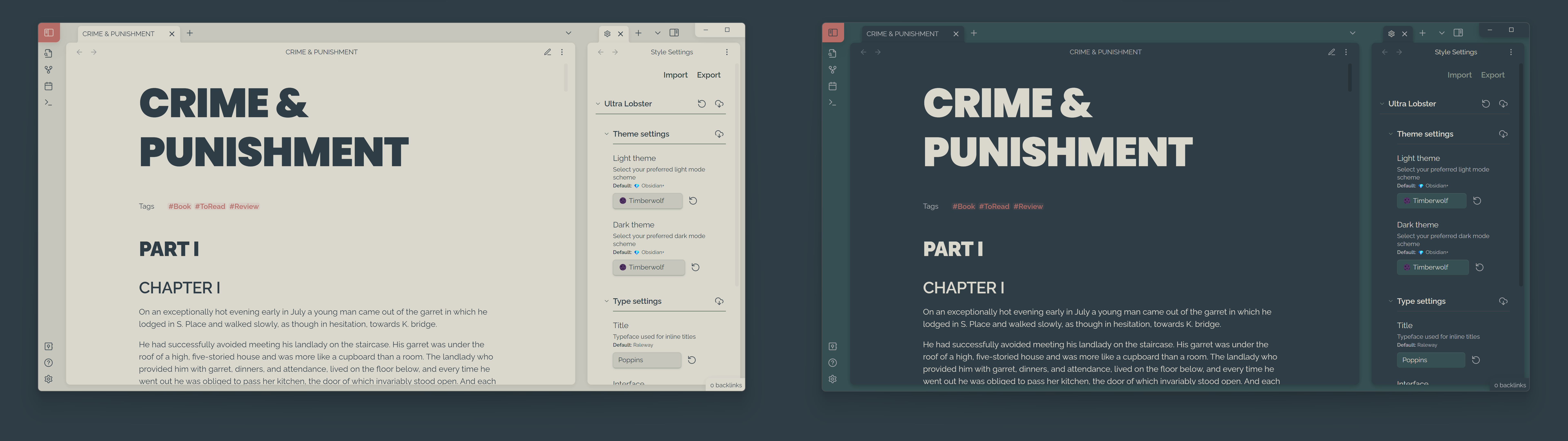 GitHub - 7368697661/Ultra-Lobster: A theme for Obsidian with a focus on ...