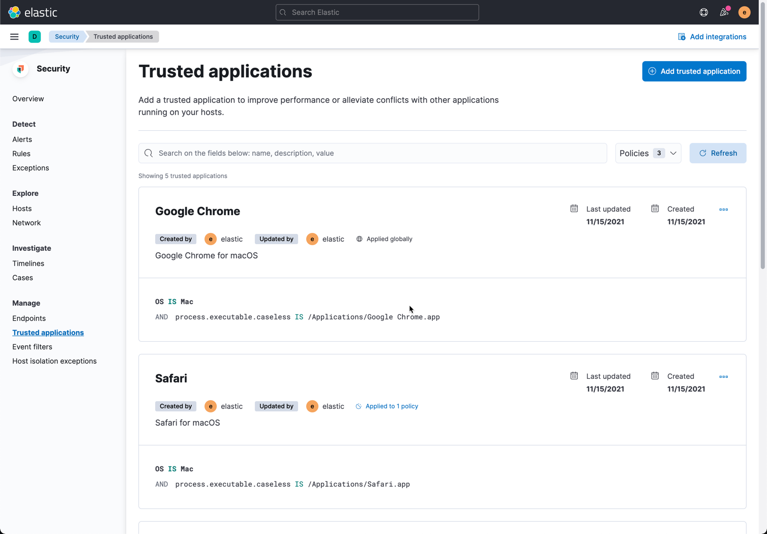 [DOCS] New artifact card format in Manage pages · Issue #1232 · elastic/security-docs · GitHub