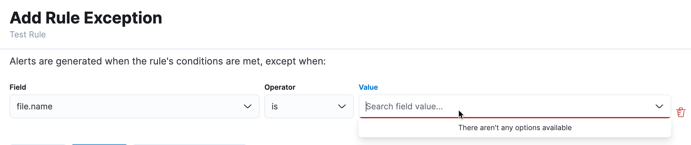 [DOCS] Troubleshooting: no suggested values when creating exceptions · Issue #2284 · elastic ...