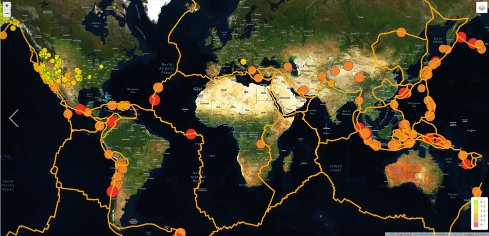 GitHub - tonjakae/Mapping_Earthquakes: Earthquake data in relation to ...