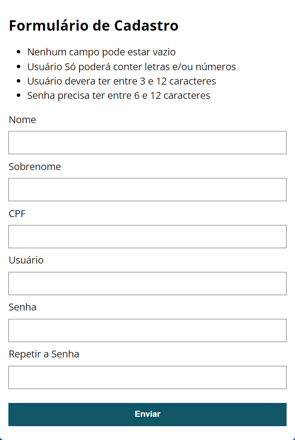 GitHub - LuizGusta21/formularioCadastro