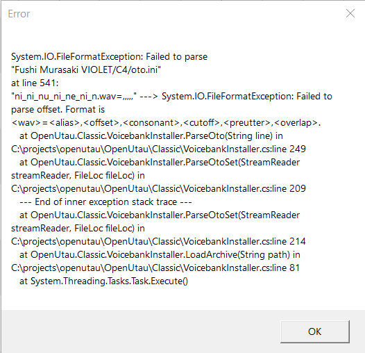 Can not install a vocebank. · Issue #48 · stakira/OpenUtau · GitHub
