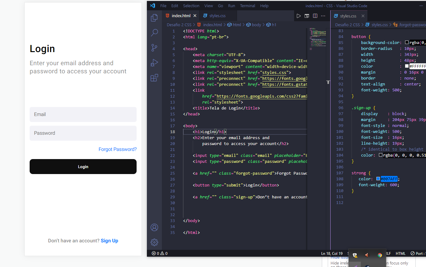 GitHub - viniciusfonsecapr/Tela-Login-APP: Neste projeto recebido via ...