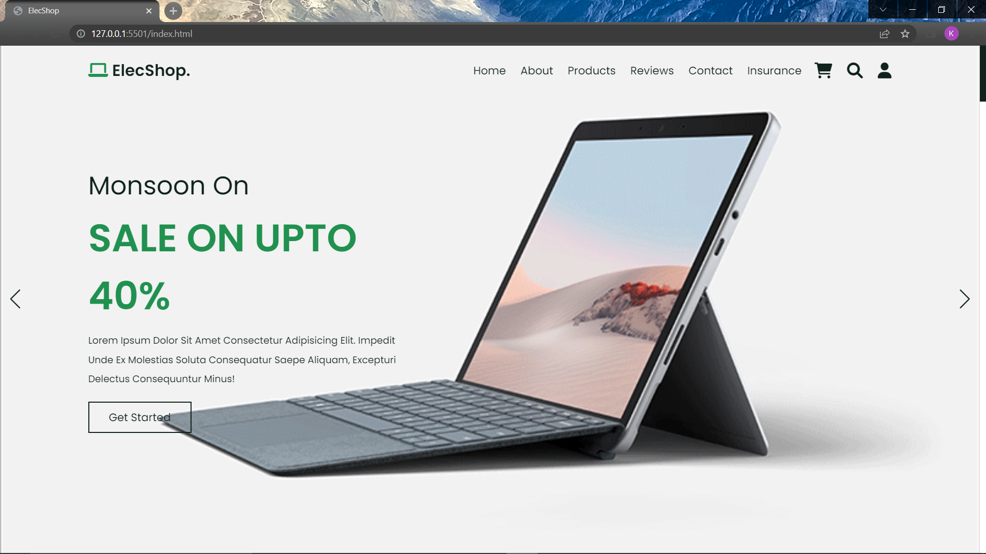 GitHub - HP7Forever/electronic-shop-website: we have created a ...