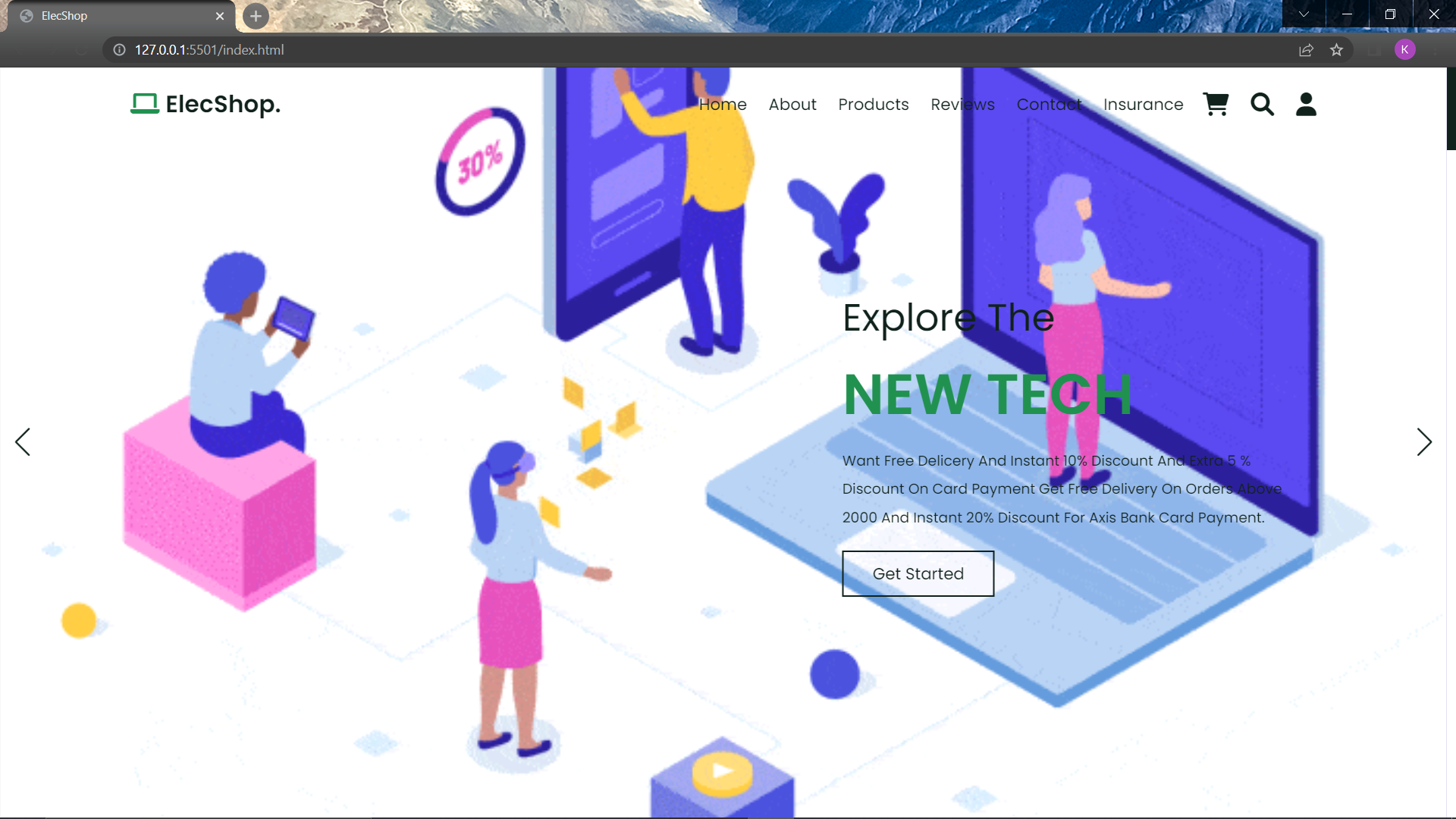 GitHub - HP7Forever/electronic-shop-website: we have created a ...