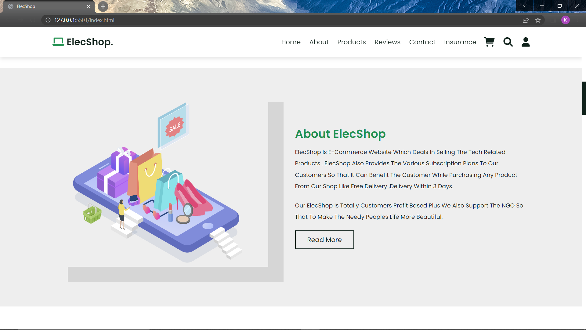 GitHub - HP7Forever/electronic-shop-website: we have created a ...